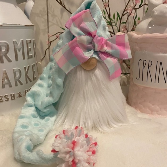 Hand Crafted | Holiday | Easter Gnome Spring Gnome Easter Decoration ...